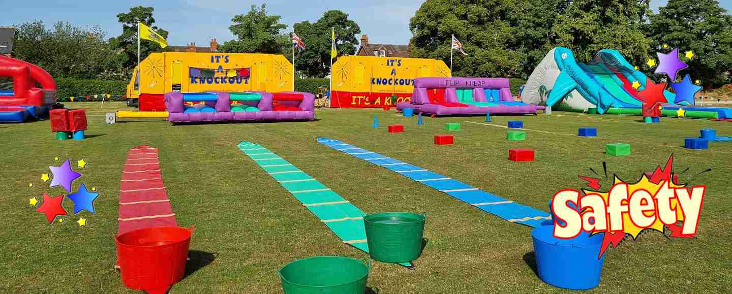 Our Safety Procedures - Knockout Challenge games safety